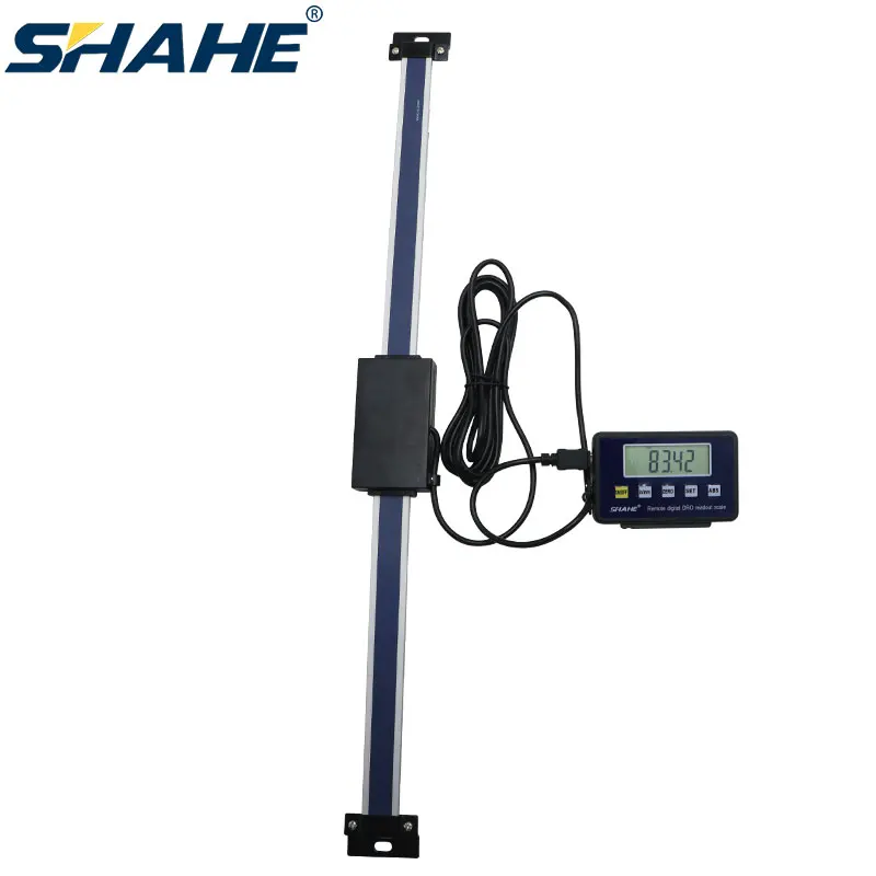 0.01mm 0 500mm Digital linear scale with LCD Base remote display ...