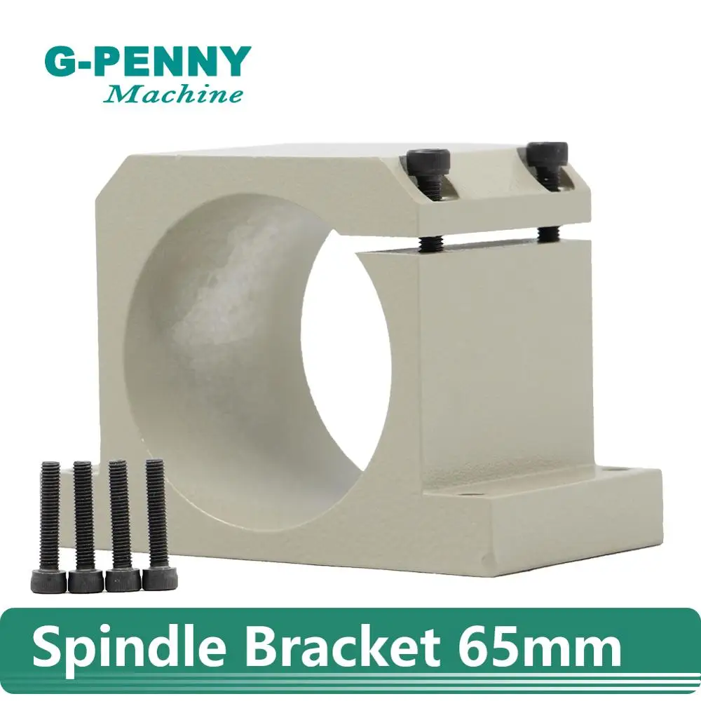 Free Shipping! Cnc Spindle Motor Clamping Bracket Holder 65mm Diameter ...