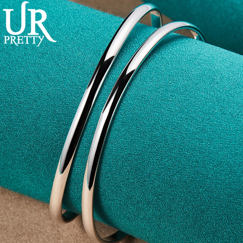 925 Sterling Silver Bangle Bracelets | 925 Sterling Silver Party ...