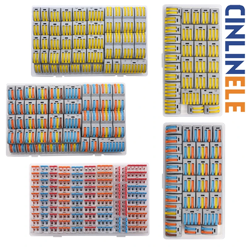 Colorful-Connector-Set-Mini-Fast-Universal-Compact-Wire-Wiring-Car ...