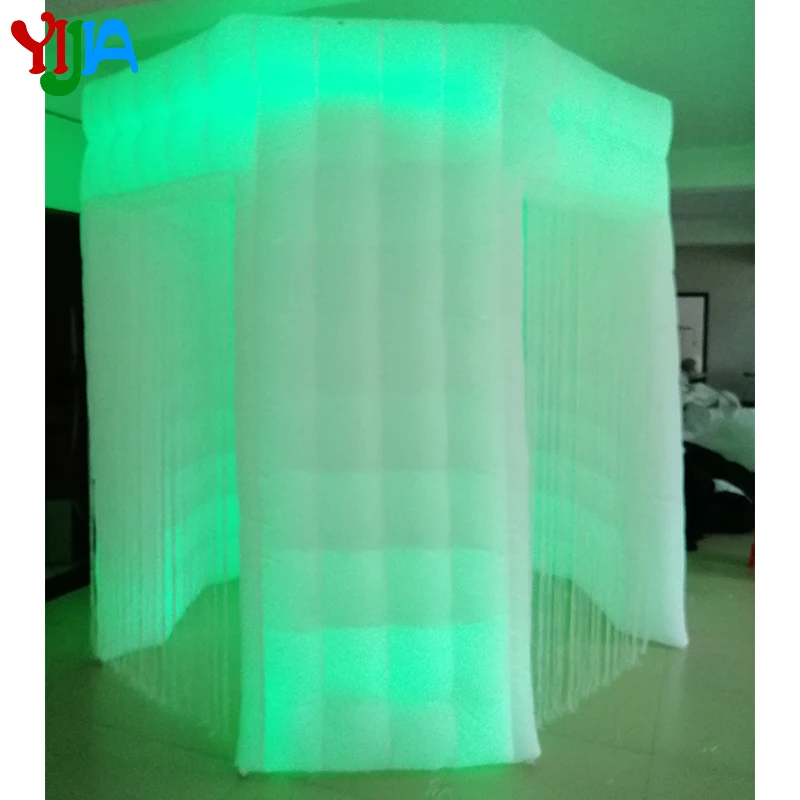 Octagon Shape 360 Photo Booth Automatic Spinning Speed Remote Control ...