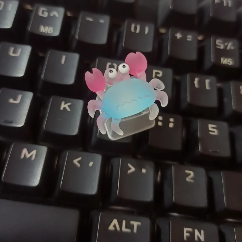 Custom-Cartoon-Anime-Crab-Keycap-Bottom-Backlit-Keycaps-Gift-for-cherry ...