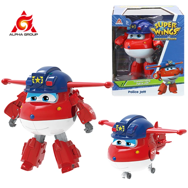 Super Wings 5 Inches Transforming Jett Dizzy Donnie Deformation ...
