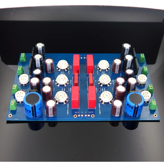 12Ax7 + 6Z4 Csőerő -Erősítő Diy Kits Tábla Jp200 Hifi Tube Preamplifier ...