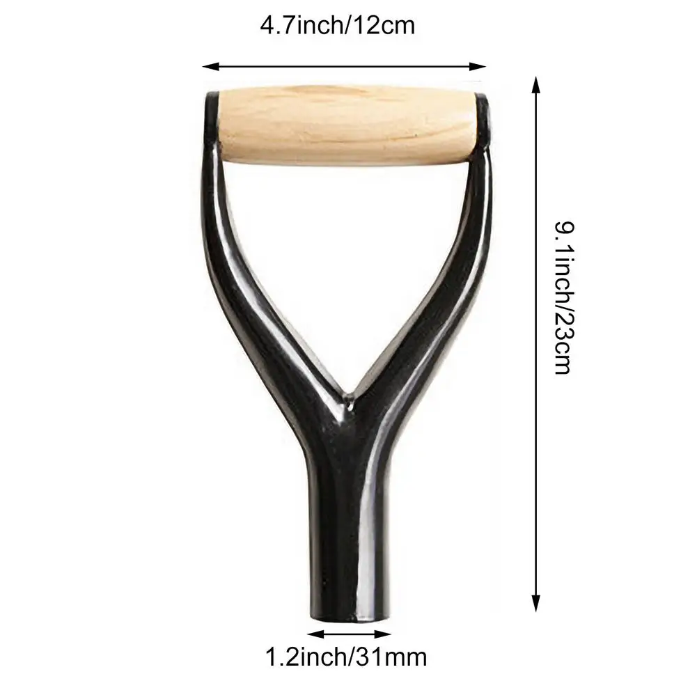 Sl Inner Diameter Iron Spade Handle Shovel D y Grip Good Hand Protect ...