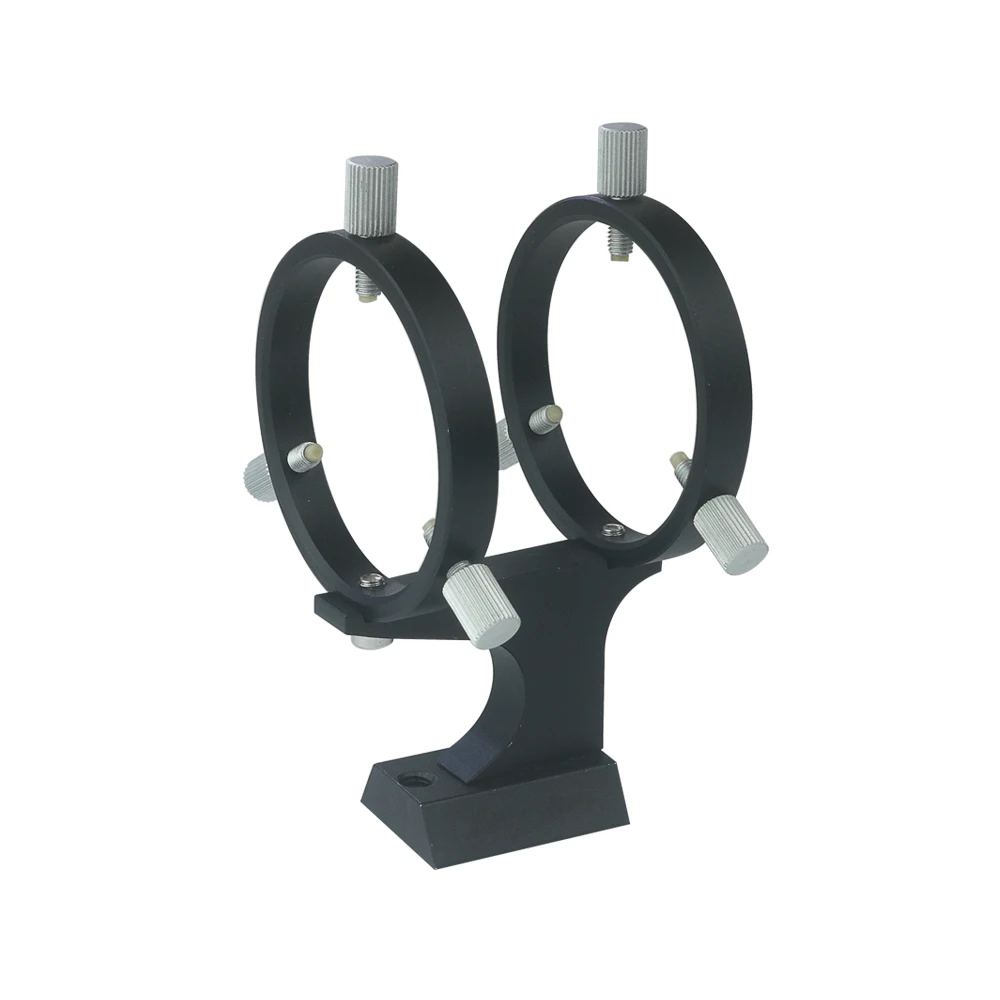 Datyson 60mm 가이드 스코프 브래킷 어댑터 금속 천체 망원경 파인더 스코프 마운트 범용 기본 크기, 천체 망원경 탐지기 ...