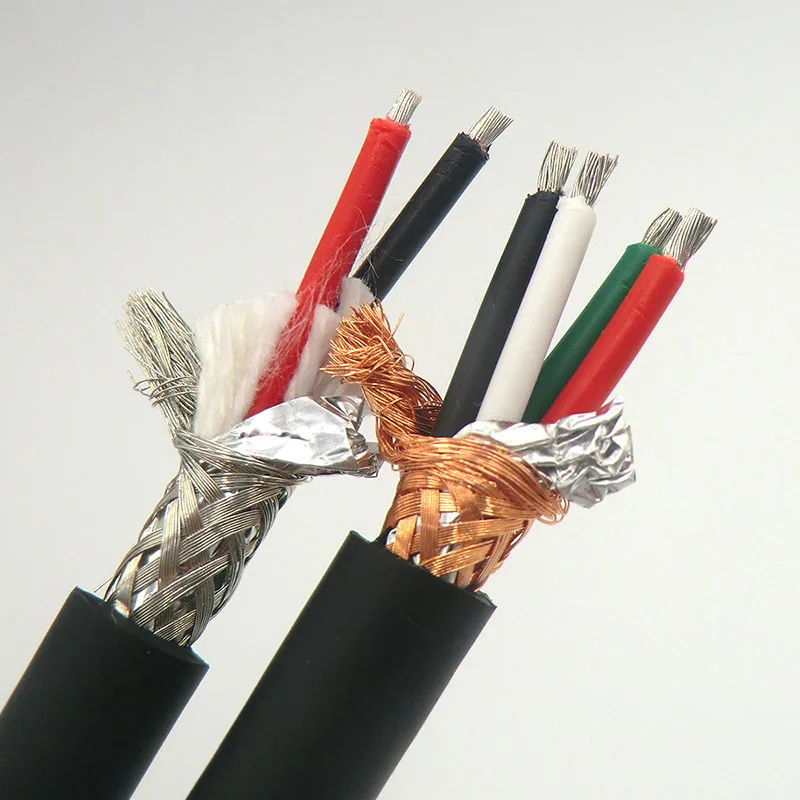 Microphone Cable 2 Core 4 core 0.5mm² Tinned Copper Mic Audio Cable for ...