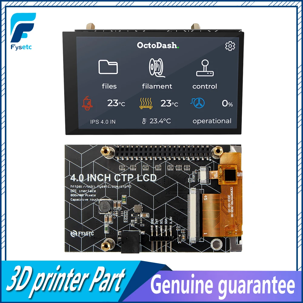 FYSETC-4INCH-CTP-LCD-Capacitive-Touch-Display-Screen-For-3D-printer ...