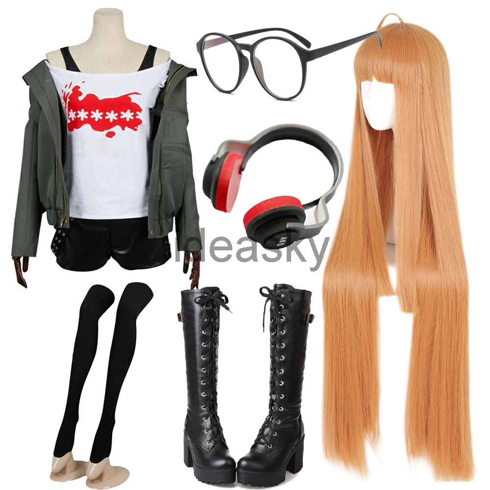 Anime Sakura Futaba Cosplay Persona 5 Cosplay Costume Futaba Sakura ...