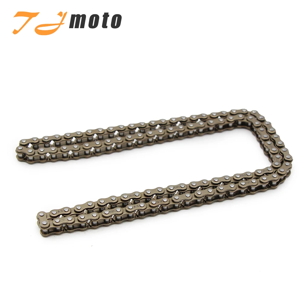 Motorcycle-Crankshaft-Cam-Timing-Chain-For-Yamaha-SR125-SR185-TW125H ...