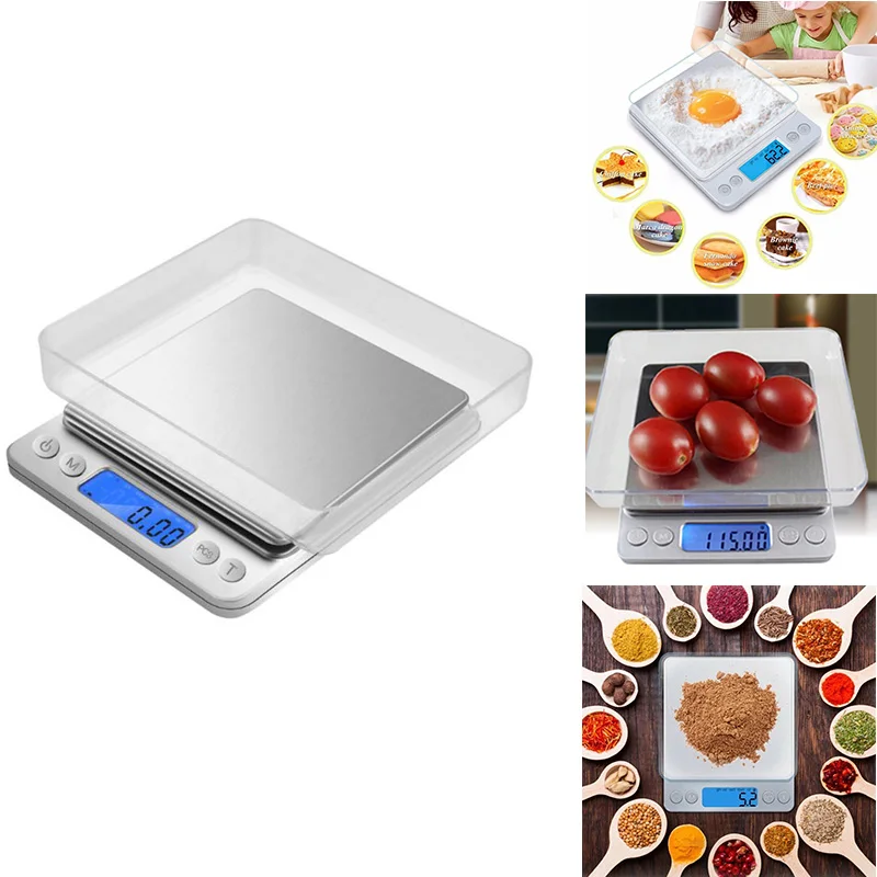Electronic Digital Display Precision Scale LCD Mini Kitchen Scale ...