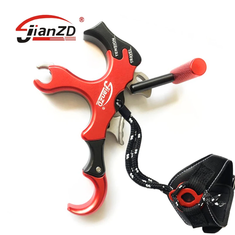Archery Release 3/4 finger interchangeable Thumb Plier Trigger Grip ...