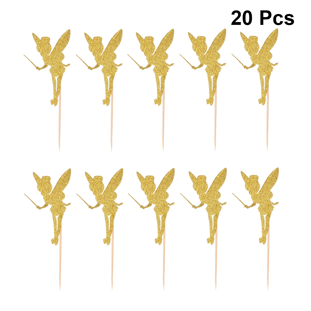 20-adet-melek-kek-Topper-peri-kek-Topper-parlak-ka-t-bardak-kek-Topper ...