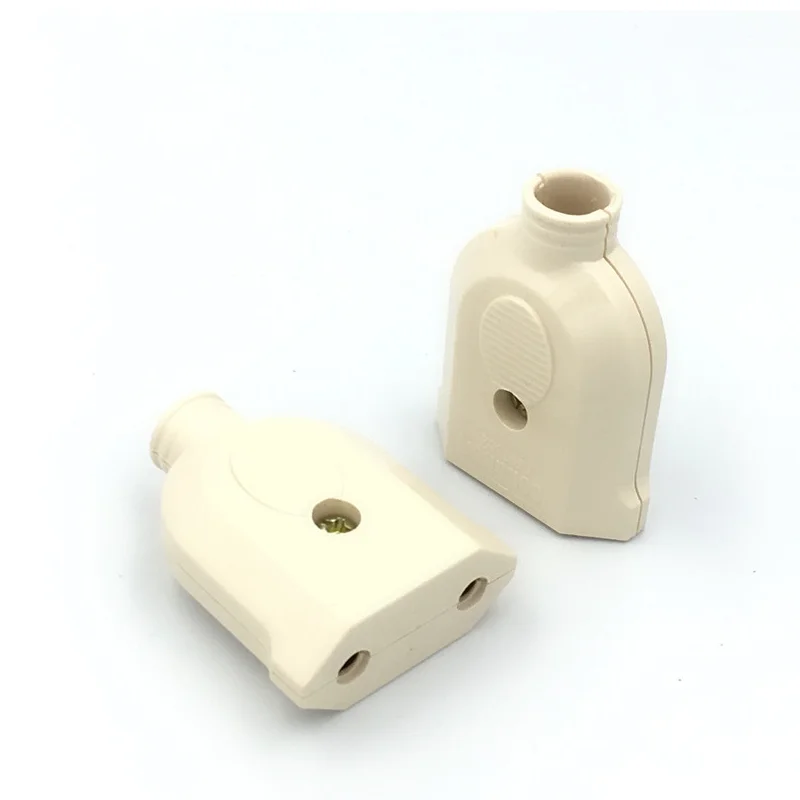 Price history & Review on EU 2 Pin AC Electric Power Rewireable Plug ...