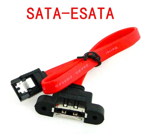 PC-Case-Internal-SATA-to-eSATA-Data-Cable-Wire-Screw-Panel-Mount-For ...