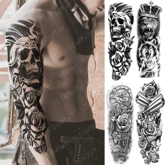 Time Sleeve Tattoos