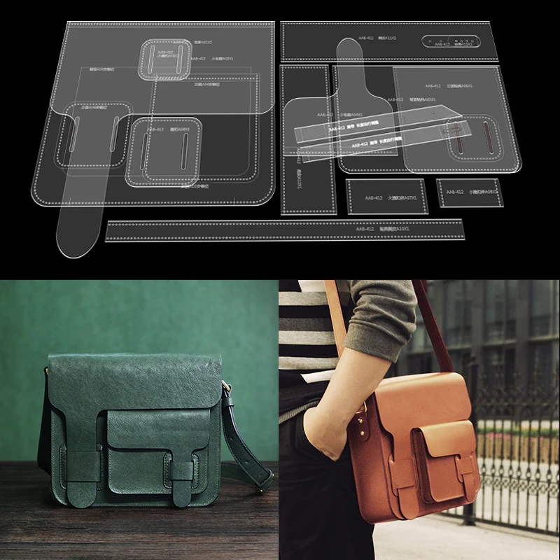 Pattern Bag Sewing Template | Paper Patterns Sewing | Patterns Hand ...