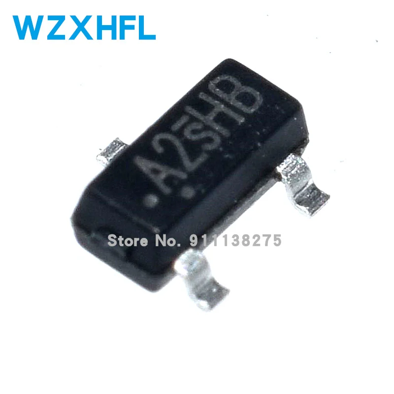 100pcs/lot Si2302ds-t1-e3 Sot-23 A2 Si2302 A2shb 2302 Mosfet N-ch 20v 2 ...