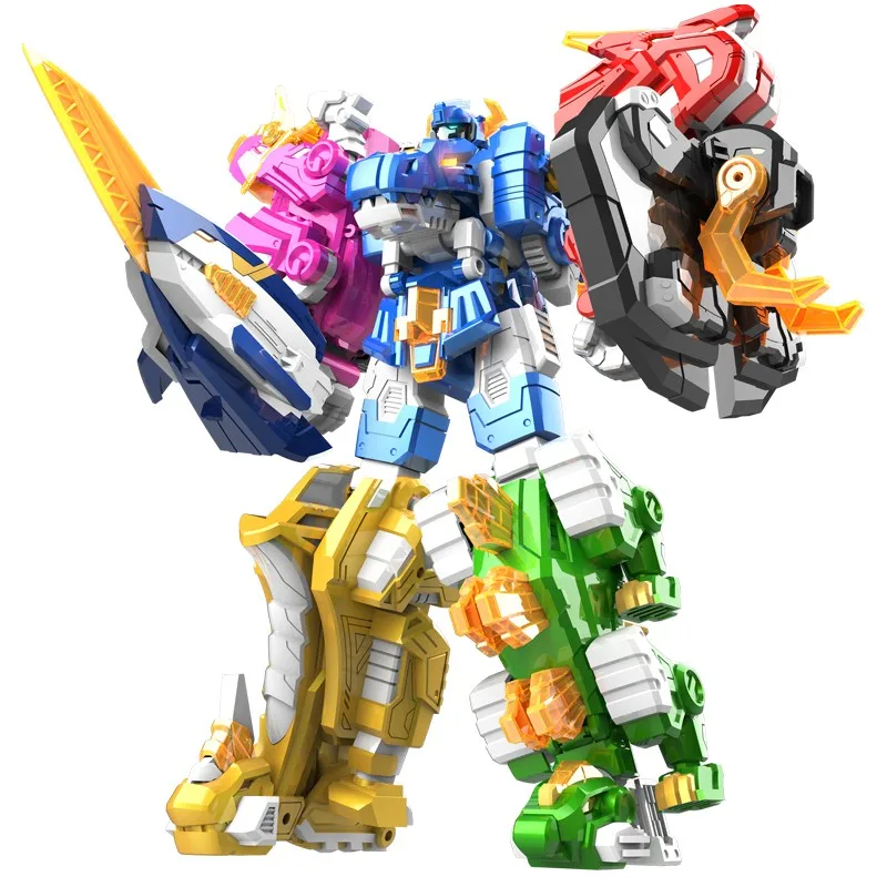 7-IN-1-Mini-Force-2-Super-Dino-Power-Transformation-Robot-Toys-Action ...
