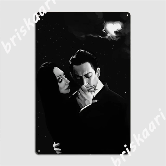 Morticia And Gomez Addams Wallpaper