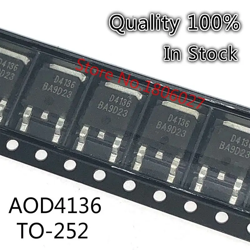 送信送料 100 ピース AOD242 D242 に 252/AOD4136 D4136/AOD5N40 D5N40/AOD492 D492 ...