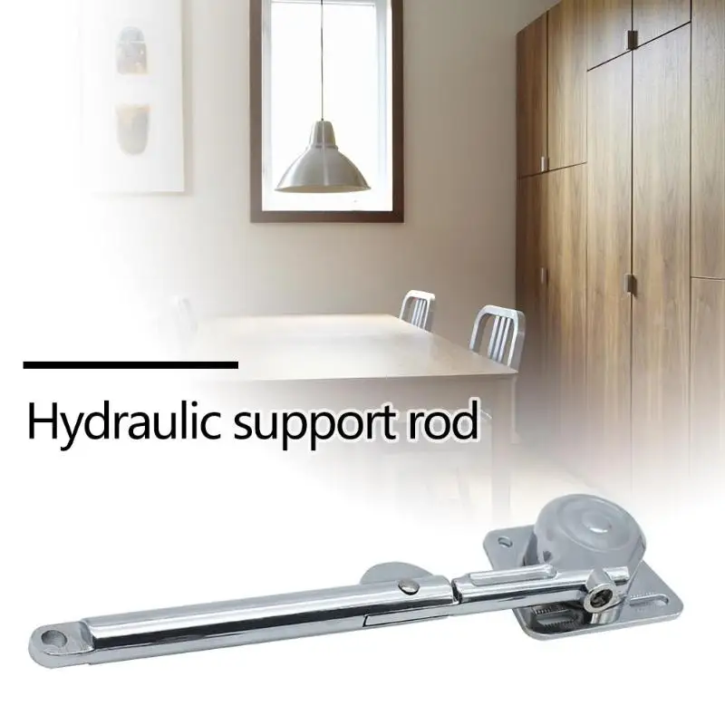 Zinc Alloy Adjustable Stop Support Rod Hydraulic Buffer Furniture Hinge ...