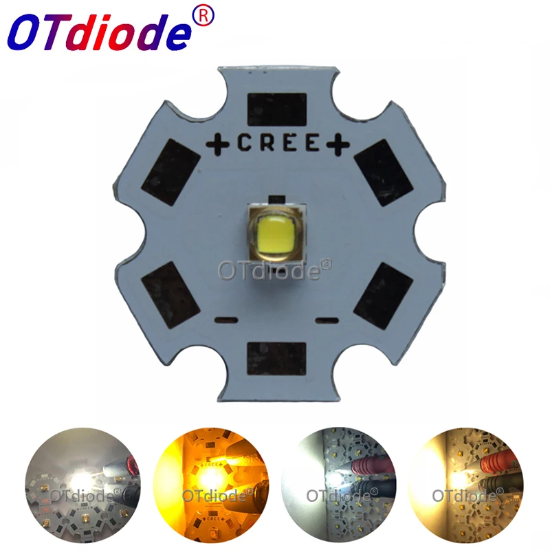 한국 LG3535 LED 이미터, 콜드 웜, 중성 화이트, 골든 옐로우, 1W 3W 5W LED 다이오드, XPG XTE ...