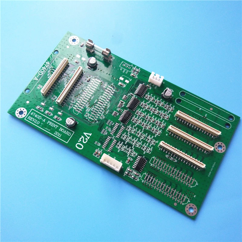 Eco solvent UV Printer DX5 head board Apex 4060 uv led carriage board ...