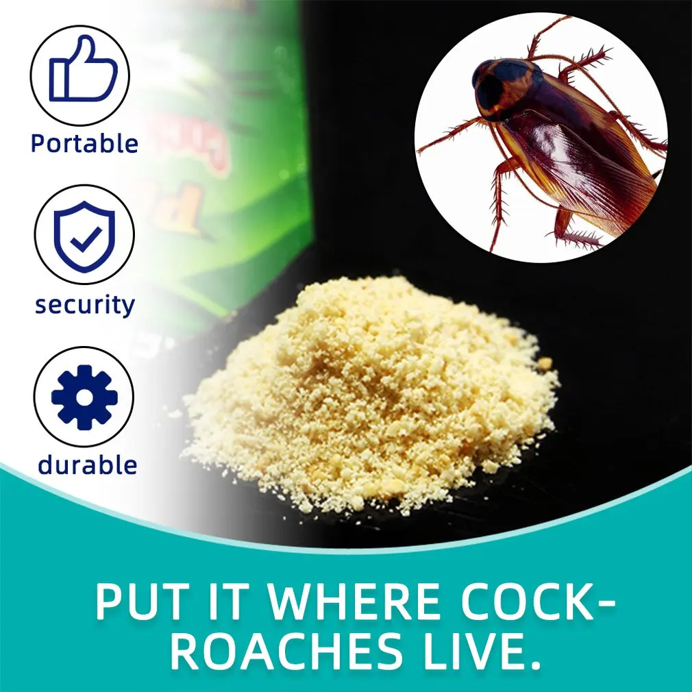 High Effective Powder Cockroach Killing Bait Powder Repellent ...