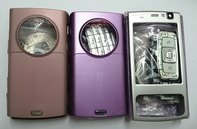 Полный корпус корпуса и клавиатура для Nokia N95 и отвертка открытый набор инструментов
