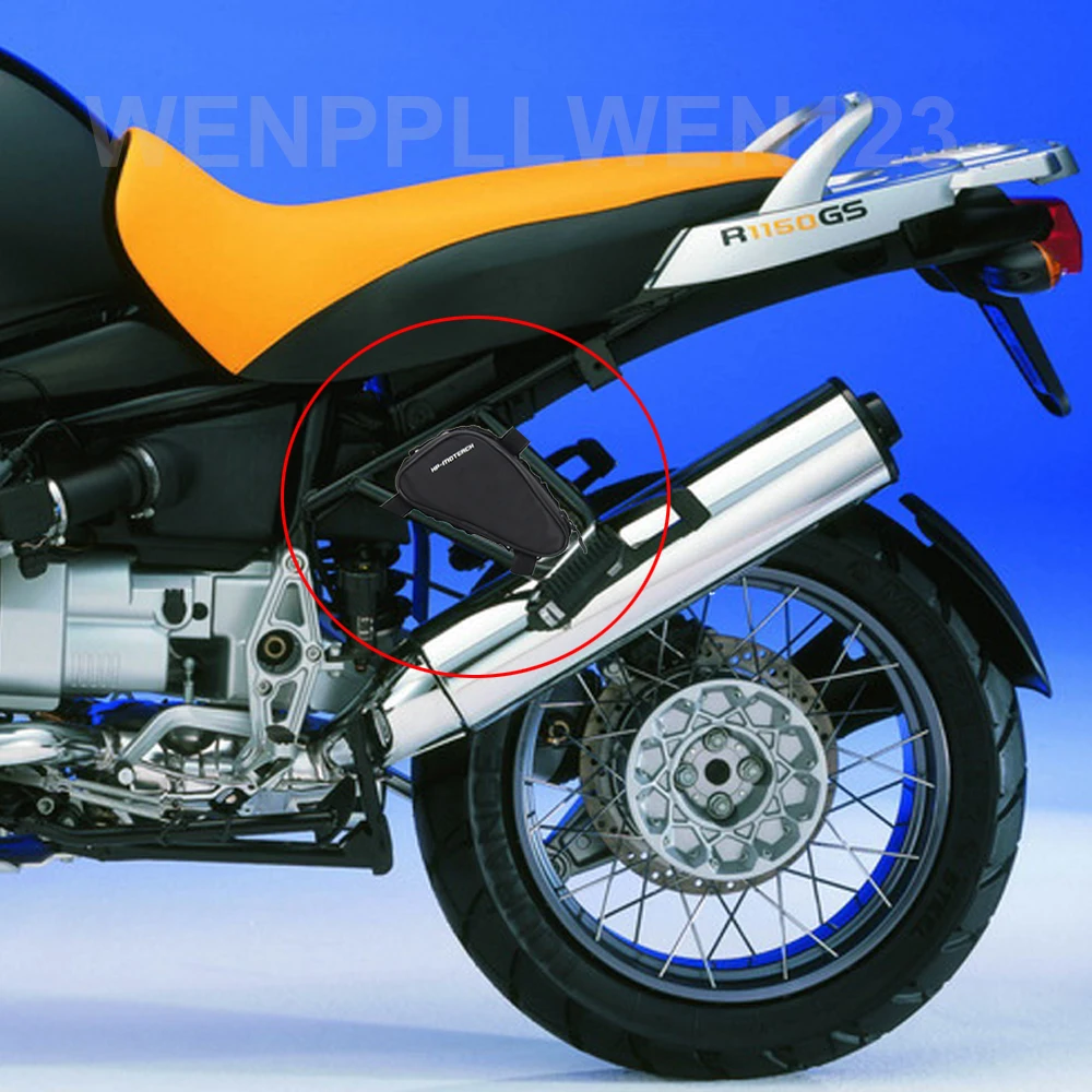 motorcycle-Waterproof-Bag-Repair-Tool-Placement-Bag-Frame-Package ...