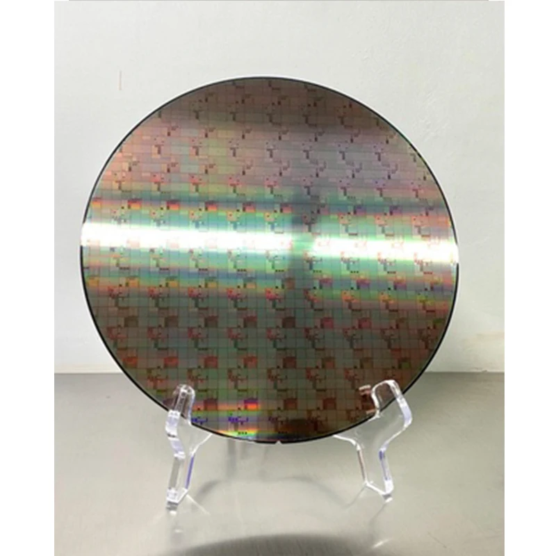 Chip-di-litografia-wafer-da-8-pollici-mostra-di-semiconduttori-wafer-di ...