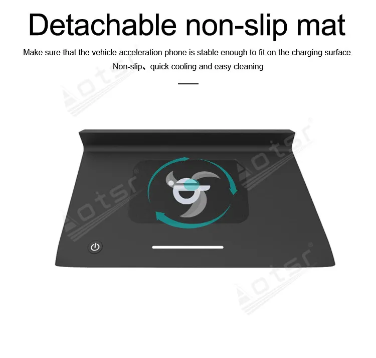 Panel de carga inalámbrica QI, Panel de carga de teléfono especial a ...