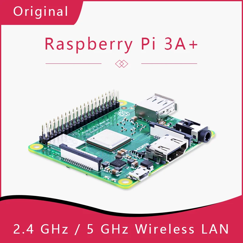 New Raspberry Pi 3 Model A+ Plus 4-core Cpu Bmc2837b0 512m Ram Pi 3a ...