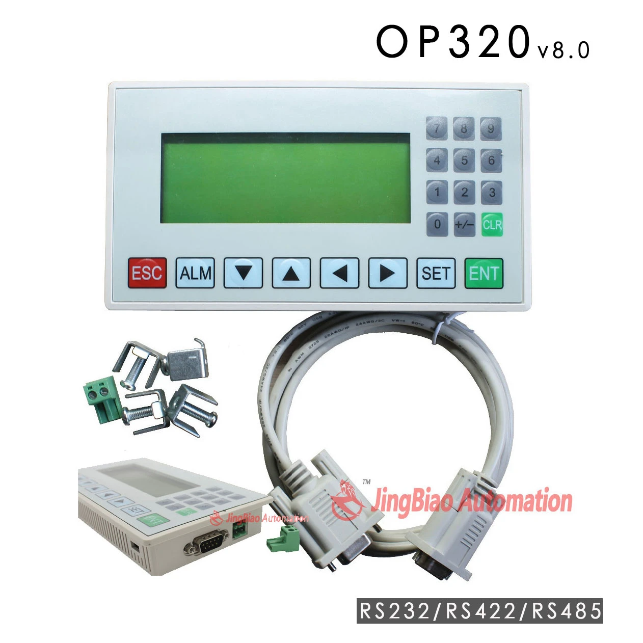 Text Display Md204l Op320-a Panel Display Screen Hmi With Rs232/rs422 ...
