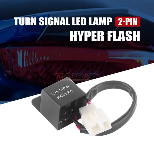 Led Flasher 2-Pack Adjustable Relays - Fix Hyper Flash On Motorcycles ...