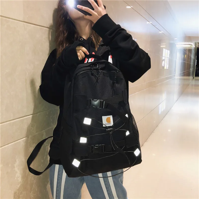 New-Hot-High-capacity-Student-Street-Backpack-Men-and-Women-Fashion ...