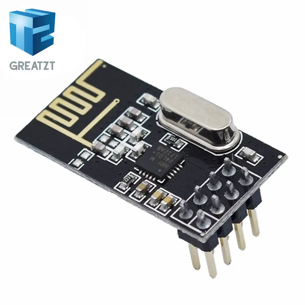 GREATZT For Arduino NRF24L01 Wireless Wifi Transceiver + 2.4GHz Antenna ...