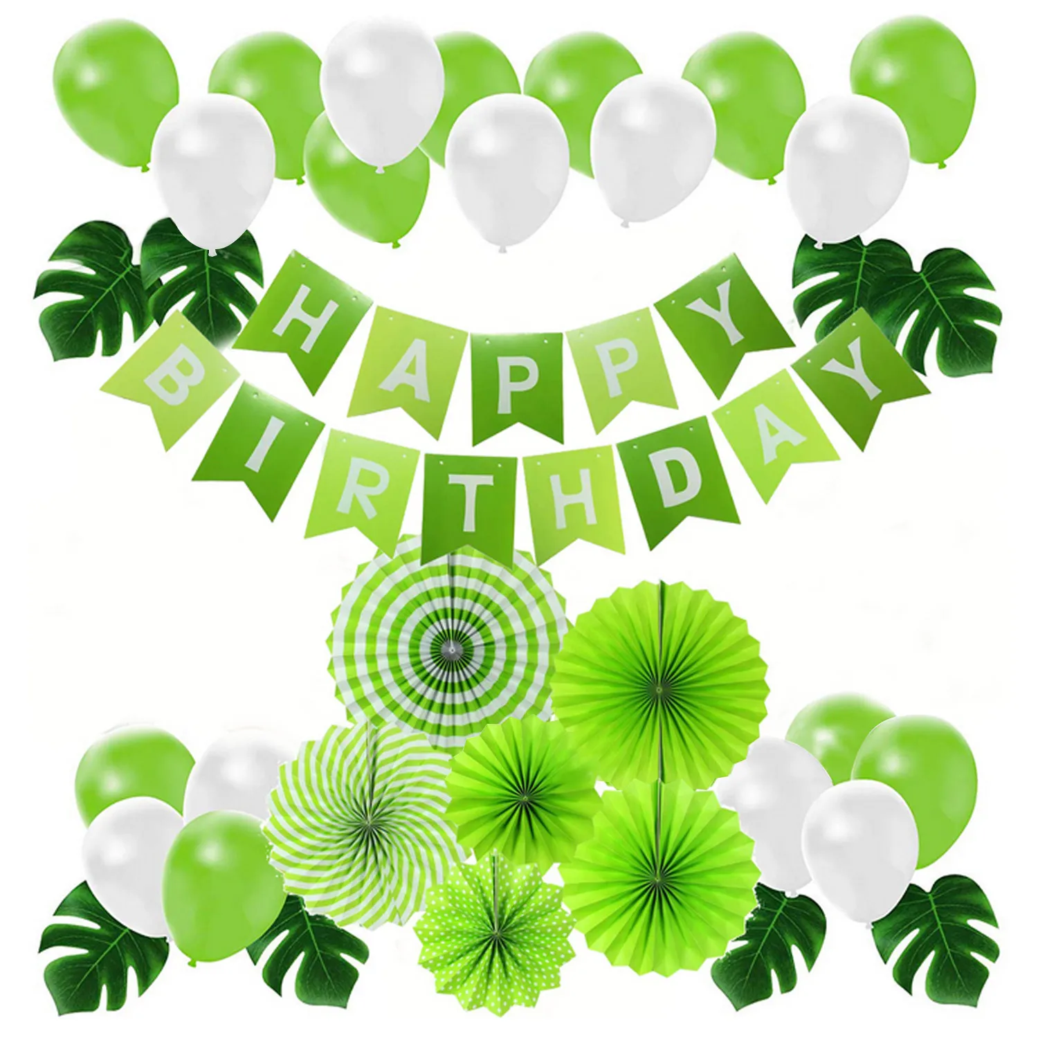 Color Green Birthday Party