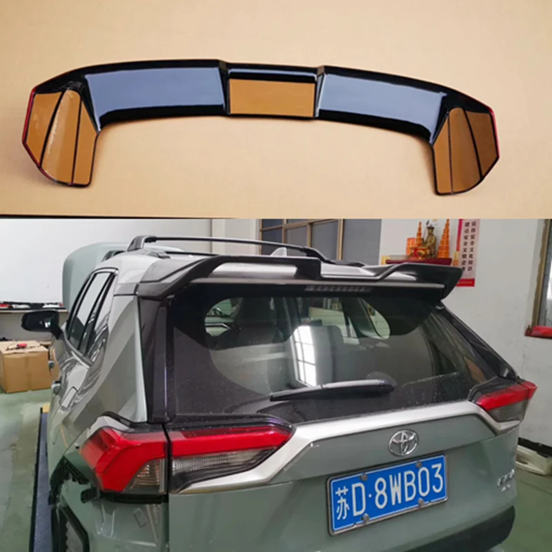 For 2019 2020 New Toyota RAV4 Spoiler High Quality ABS Material Car ...