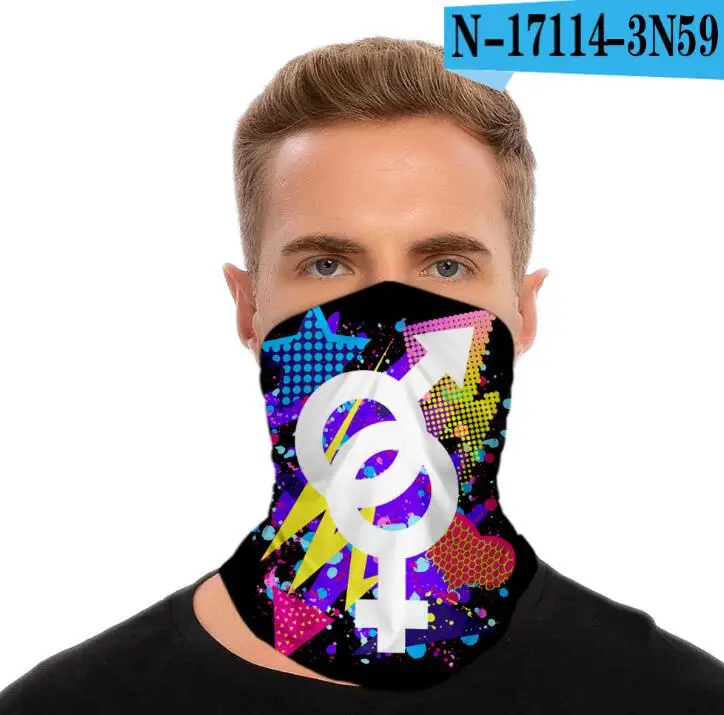 LGBT Pride Turban Face Mask Bandana (Various Designs) - Queerks™