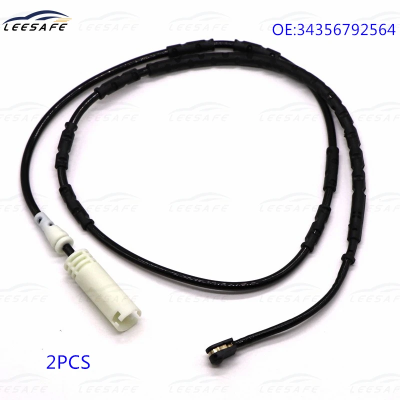 2pcs Rear Brake Pad Wear Sensor 34356792564 For Bmw 1 3 Series E81 E87 ...