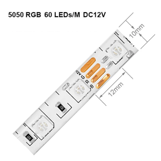 5m 5050 RGBW Led Lights 4pin RGB Led Strip 5pin 4in1 RGBWW RGBCW Led Strip Light 6pin 5in1 ...