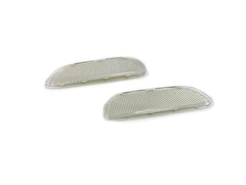 1-Pair-Clear-Front-Bumper-Side-Marker-Light-Reflector-For-BMW-3-Series ...
