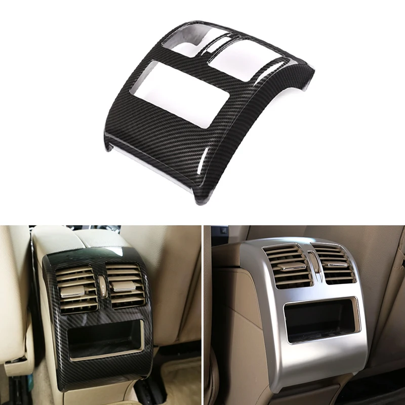 Carbon-Texture-Car-Interior-Console-Rear-Air-Conditioning-Vent-Outlet ...