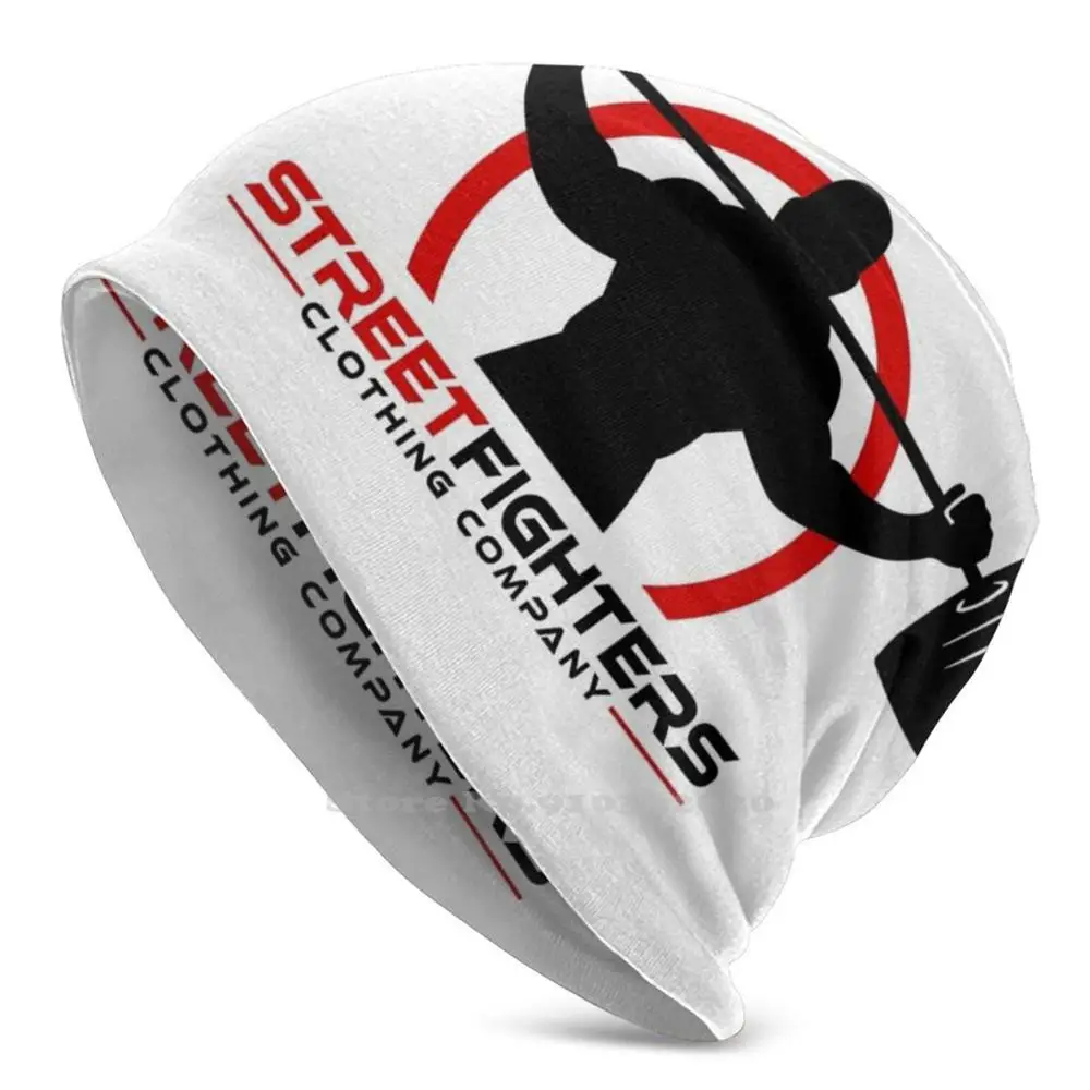 White-Company-Logo-Knitted-Hat-Warm-Beanie-Outdoor-Caps-Gym ...