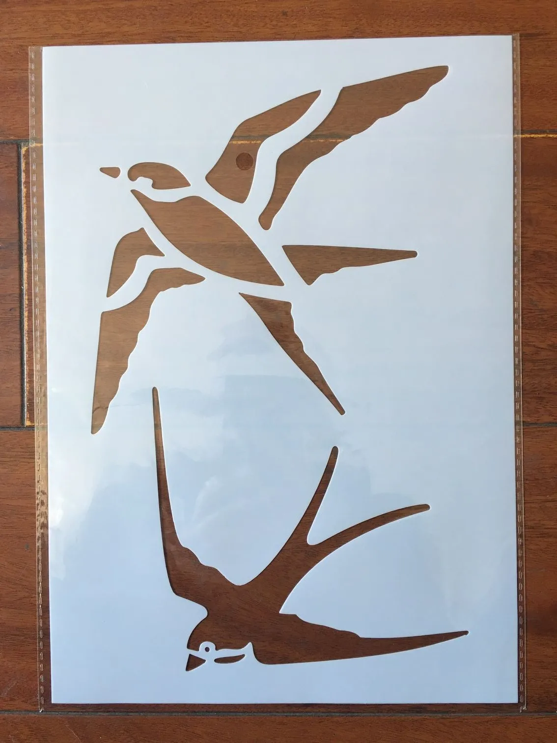 Simple Bird Stencil Designs