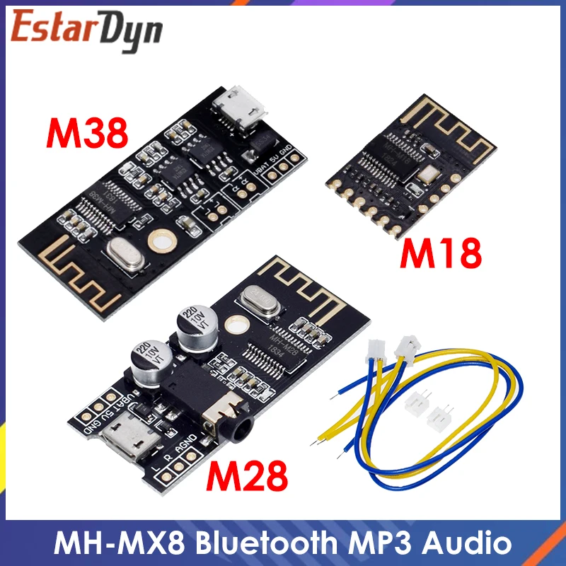 MH-MX8 M18/M28/M38 Wireless Bluetooth MP3 Audio Receiver board BLT 4.2 ...