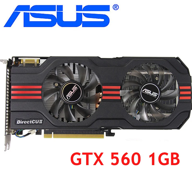 ASUS 비디오 카드 GTX 560 1GB 650 bit GDDR5 그래픽 카드, nVIDIA Geforce GTX560 용 ...