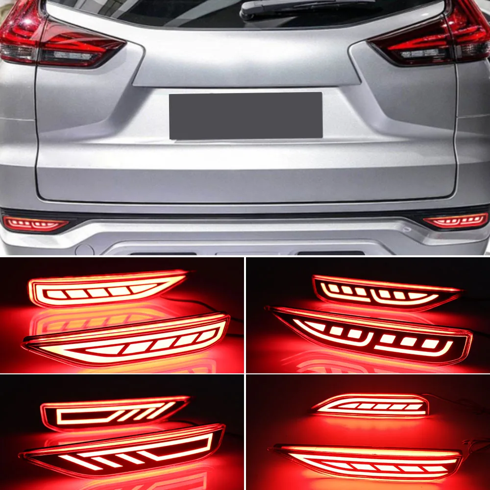 2pcs Led For Mitsubishi Xpander 2017 2018 2019 Car Led Rear Fog Lamp ...